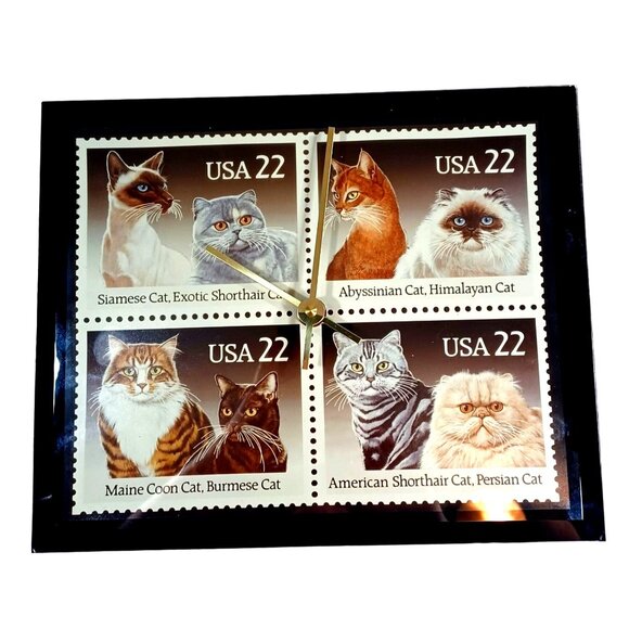 Clock Wise | Accents | Vintage Clock Wise Cat Lover Gift 22 Cent ...